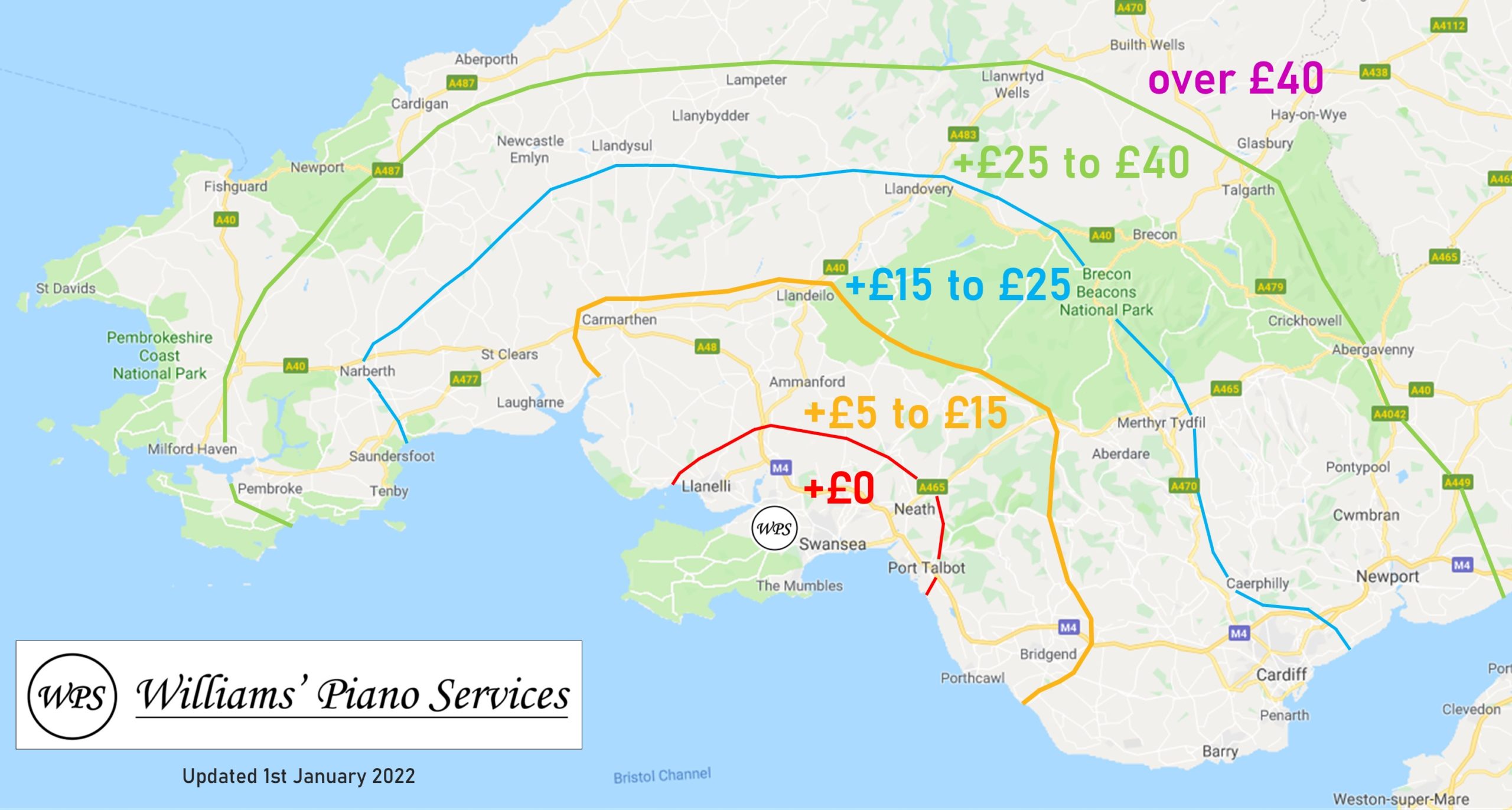 Pricing - Williams' Piano Services